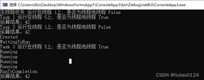 c#知识总结-任务并行库（Task）_c#task-CSDN博客