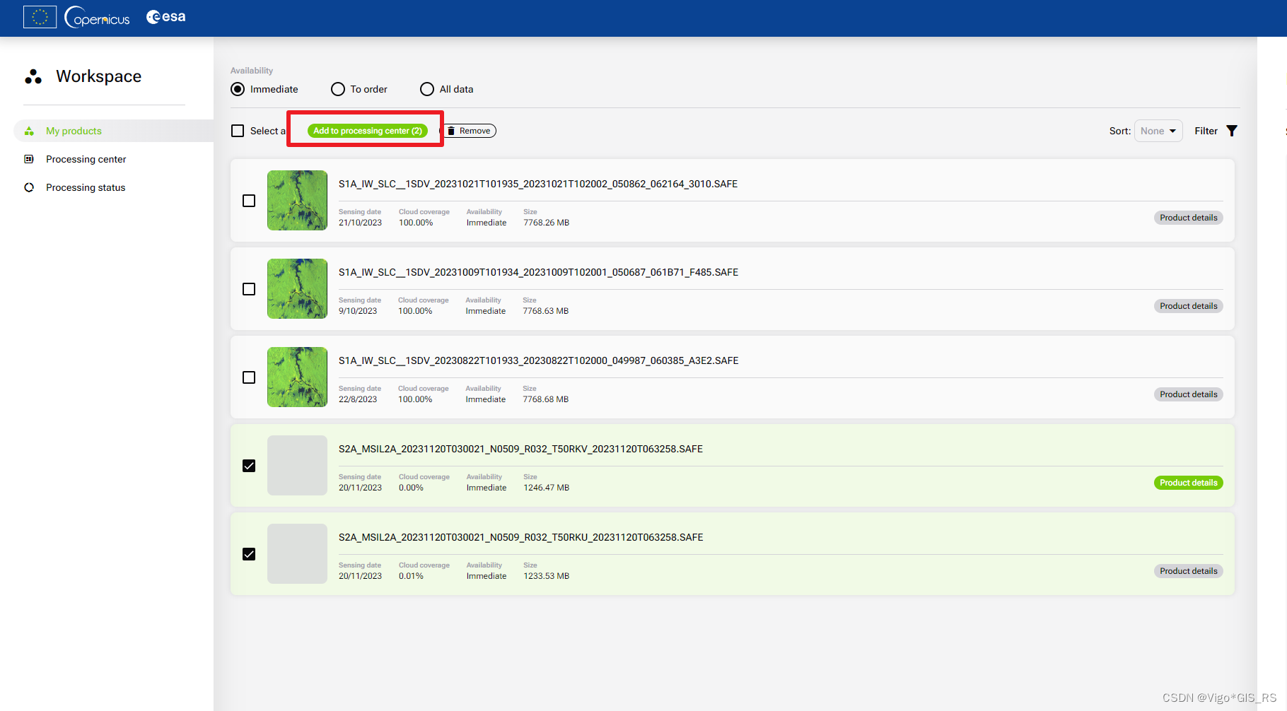欧空局新版哥白尼数据下载系统简介与使用——下载sentinel-1、sentinel-2、sentinel-3、sentinel-5p、DEM和年度、季度无云影像(worldcover ...