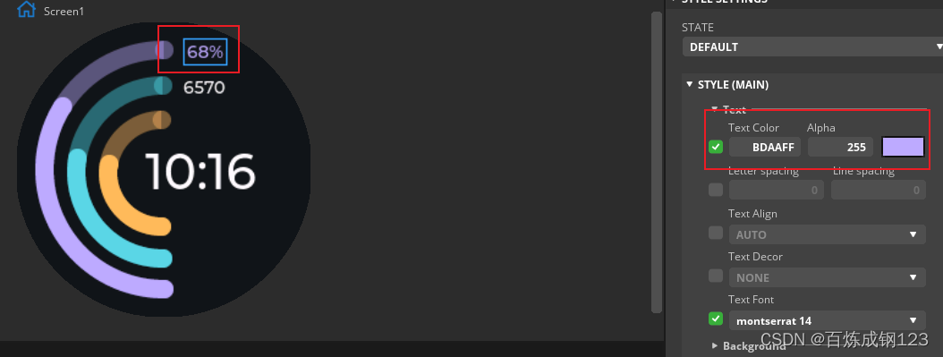 LVGL_V8.3入门四---圆形表盘UI设计(字体、图片、时间显示设计)_lvgl计时器设计-CSDN博客