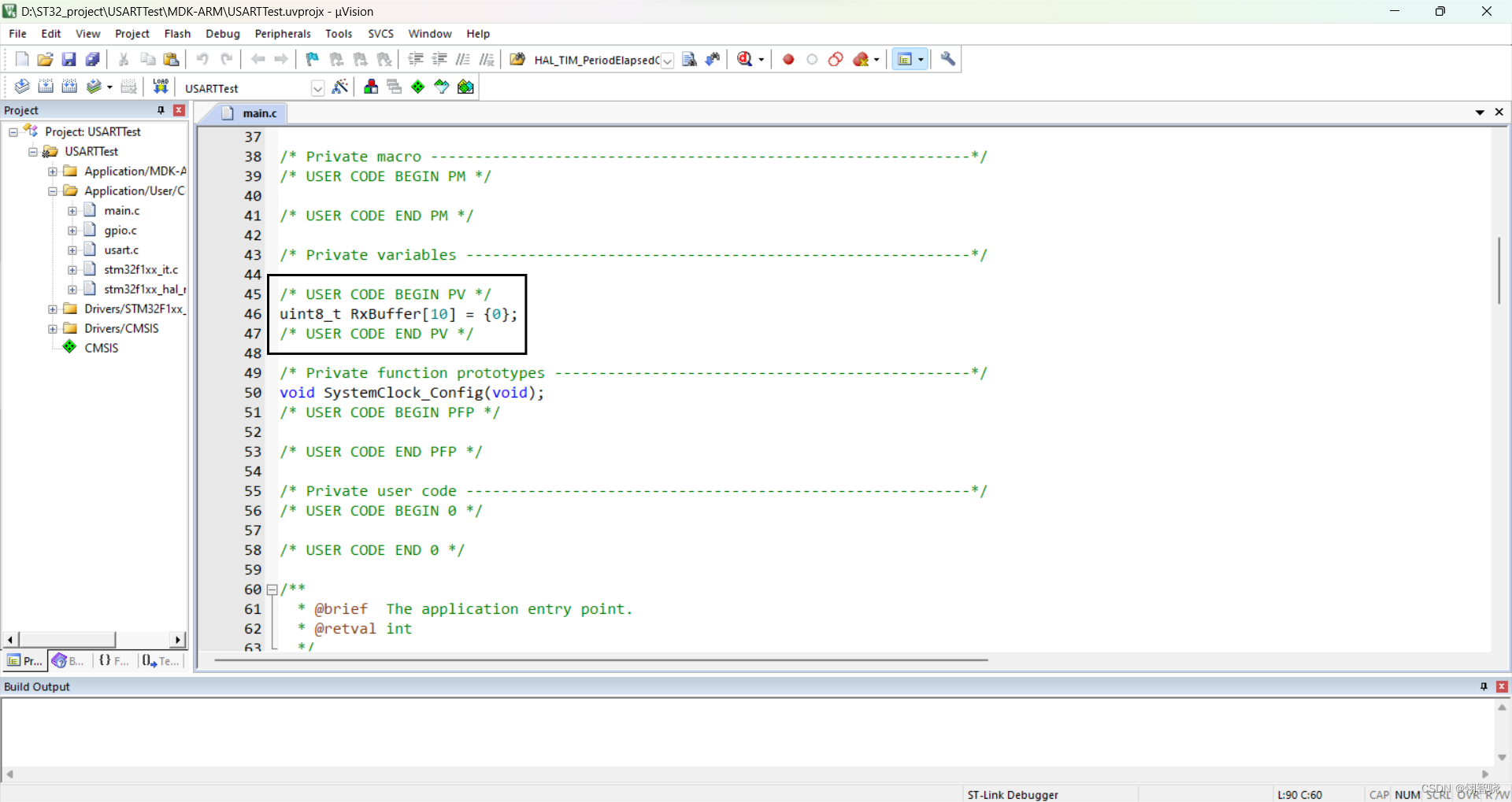 【stm32】cubemx之串口：串口三种模式（轮询模式、中断模式、dma模式）的配置与使用示例 串口重定向 使用hal扩展函数实现不定长数据接收cubemx配置串口 Csdn博客