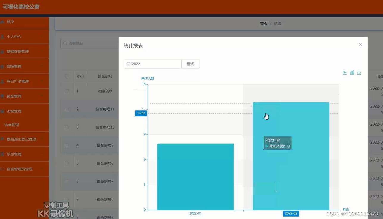 基于java的可视化高校学生宿舍公寓管理系统springbootvue基于java的学生宿舍管理系统设计与实现可视化大屏 Csdn博客