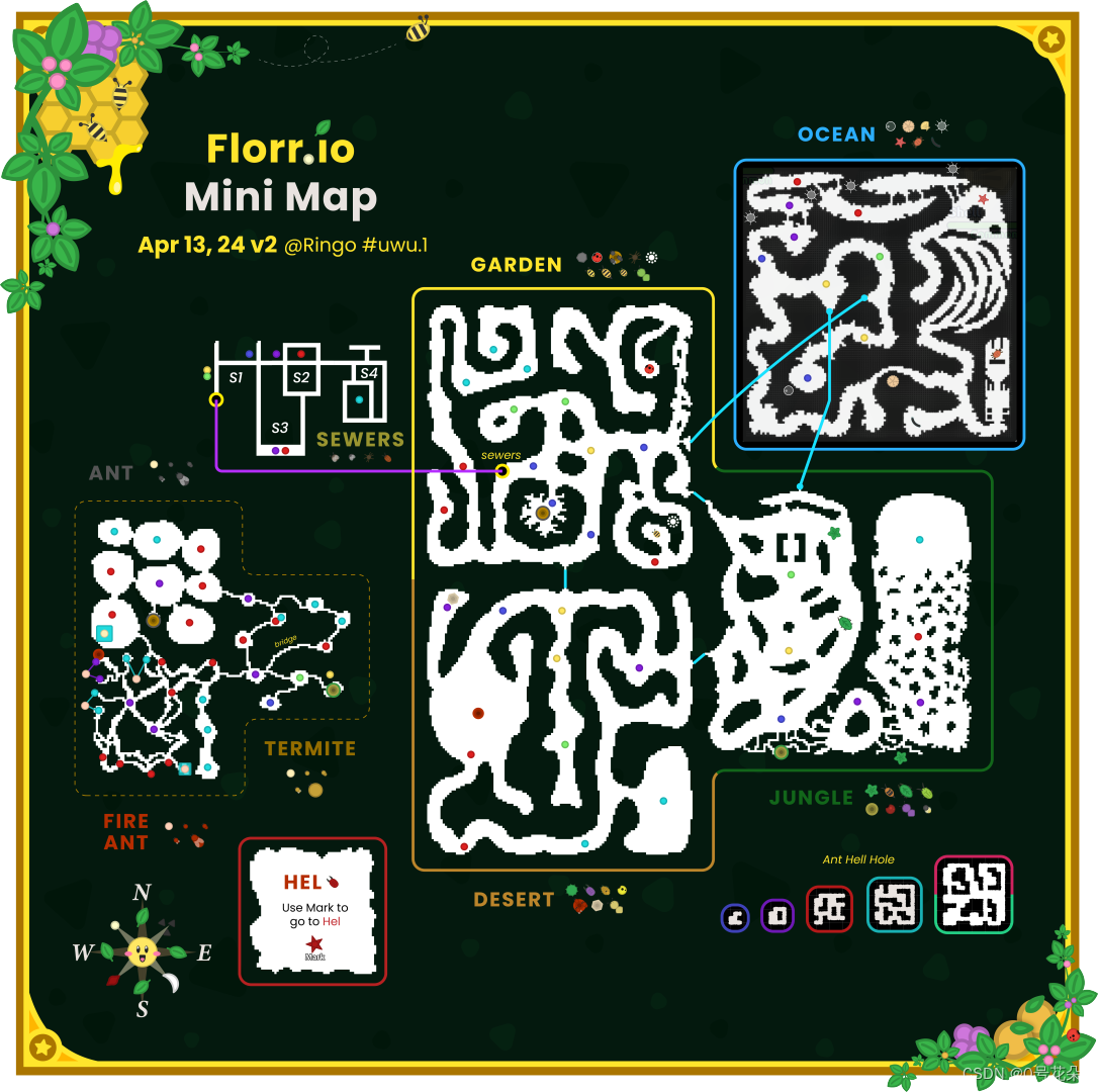 Florr.io攻略（迟迟来到的新版大更）-CSDN博客