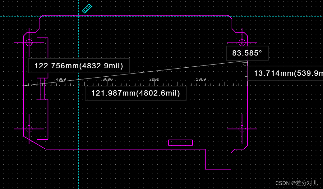 嘉立创EDA画PCB导入板框时出现尺寸不正确问题解决_立创eda导入dxf比例不对-CSDN博客