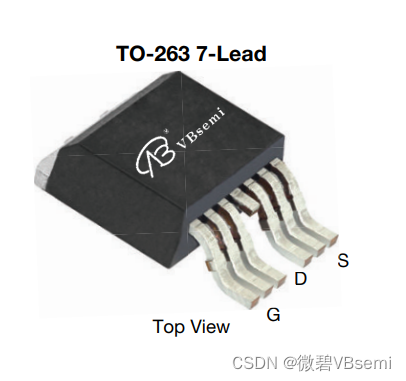 VBsemi：采用TO263-7L封装的N沟道MOSFET实现更高功率、高效率的驱动发展_to-263-7l和to-263-7-13区别-CSDN博客