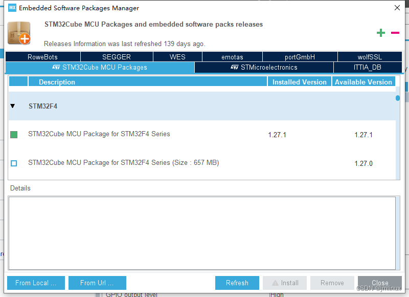 STM32Cube Fstm32cubemx 固件版本W_F4 V1.27.1_cubemxf4固件包-CSDN博客