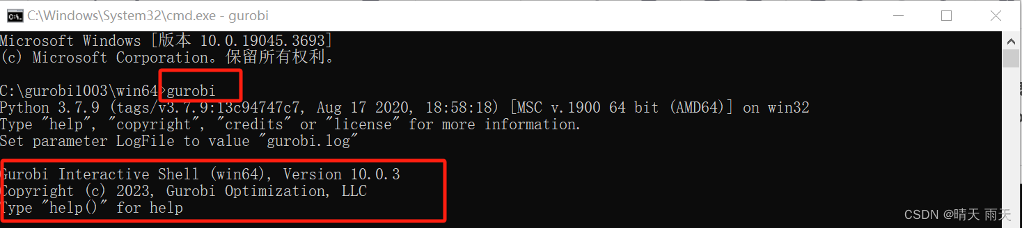 ModuleNotFoundError: No module named ‘gurobipy‘_modulenotfounderror: no module named 'gurobipy ...