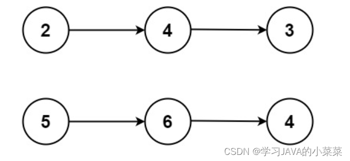 链表两个数逆序相加两个逆序链表相加 Csdn博客 