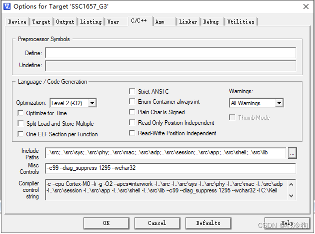 keil4调用外部lib时出现L6242E错误-CSDN博客