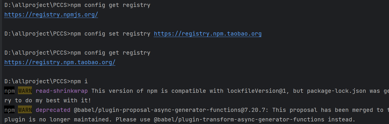 【npm i】code ETIMEDOUTERR! errno ETIMEDOUTnpmnpmERR! network If you are behind a proxy, please ...
