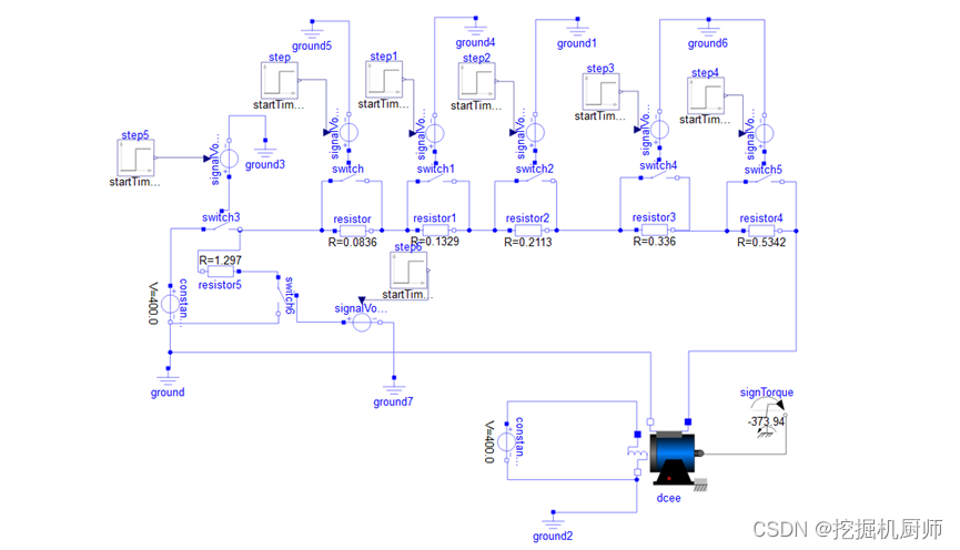 基于MWORKS.Sysplorer的他励直流电动机起动与制动控制系统设计与仿真分析_mworks直流电机-CSDN博客