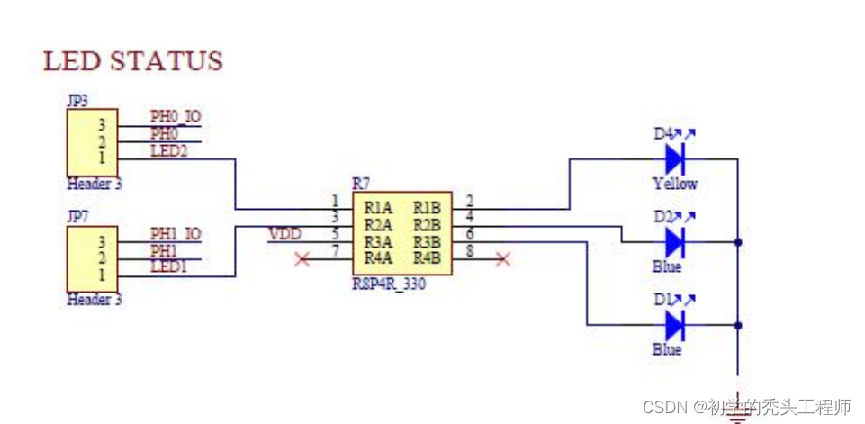 合泰杯（HT66F2390）两种方式点亮一个LED灯（基本原理和外设）_esk303-CSDN博客