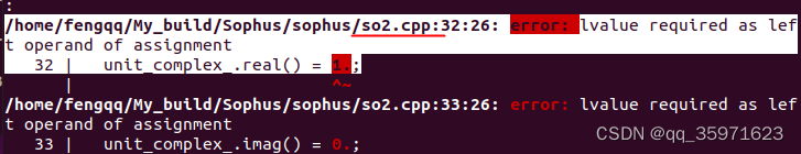 关于fatal error: sophus/so3.h: 没有那个文件或目录与error: lunit_complex_.real() = 1.；问题解决_fatal error 没有那个文件 ...