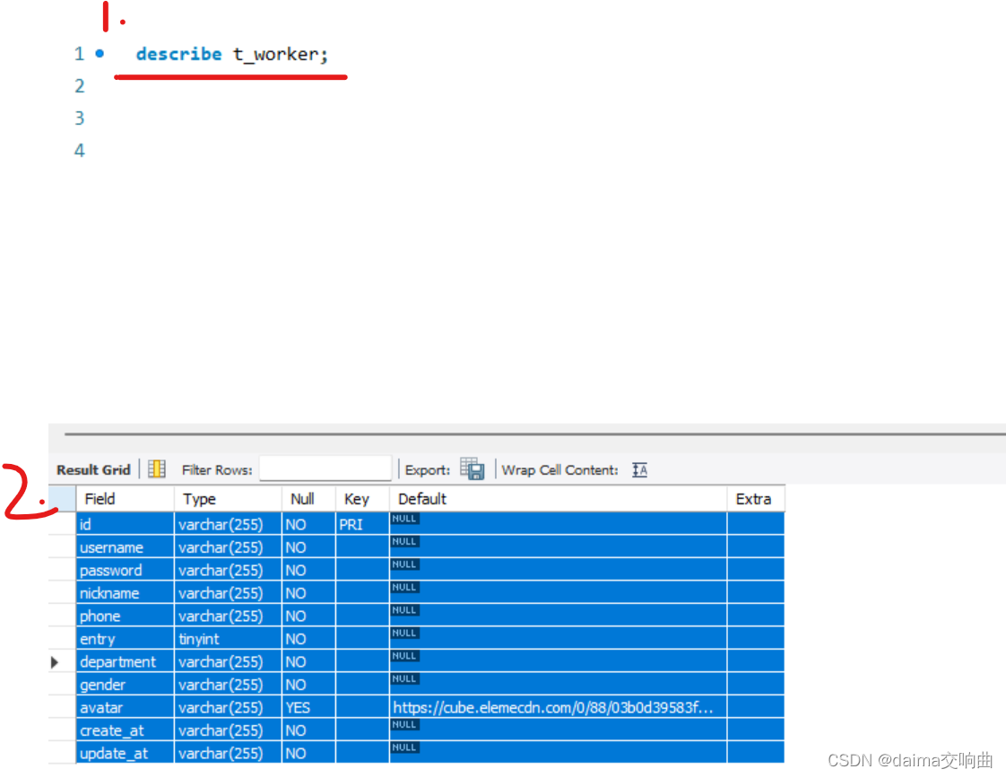 数据库表结构转excel（mysql Workbench）数据库表结构转换成excel Csdn博客