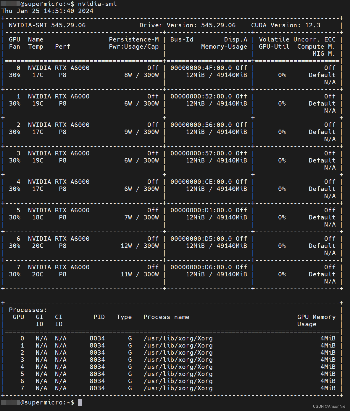 Ubuntu Linux系统检查NVIDIA信息和NVLINK信息【笔记】_nvidia-smi nvlink --status-CSDN博客