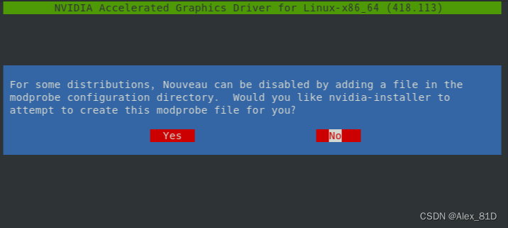 【Centos8】RuntimeError: The NVIDIA driver on your system is too old (found version 11060)-CSDN博客