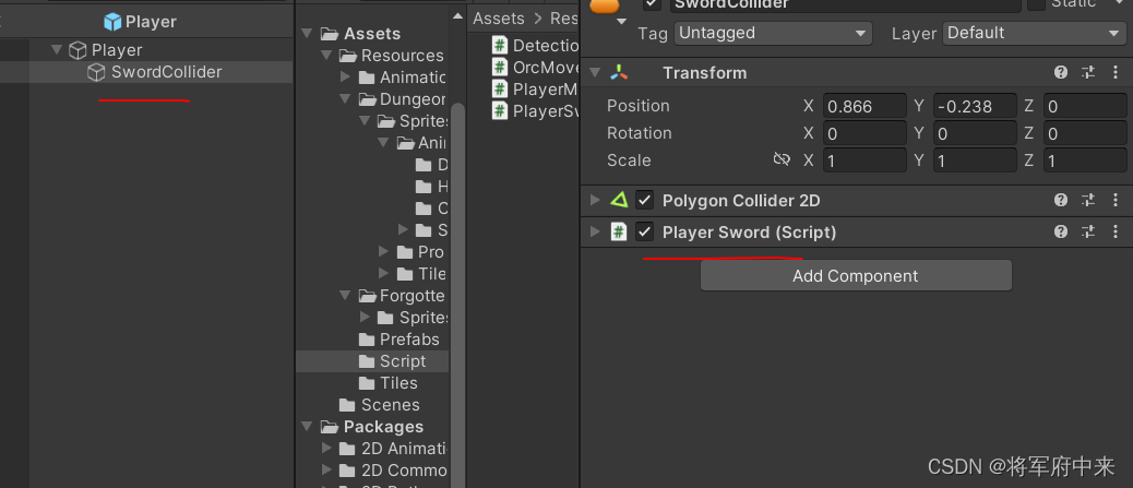 unity -Polygon Collider 2D跟随角色正确翻转_unity 2d水平翻转-CSDN博客