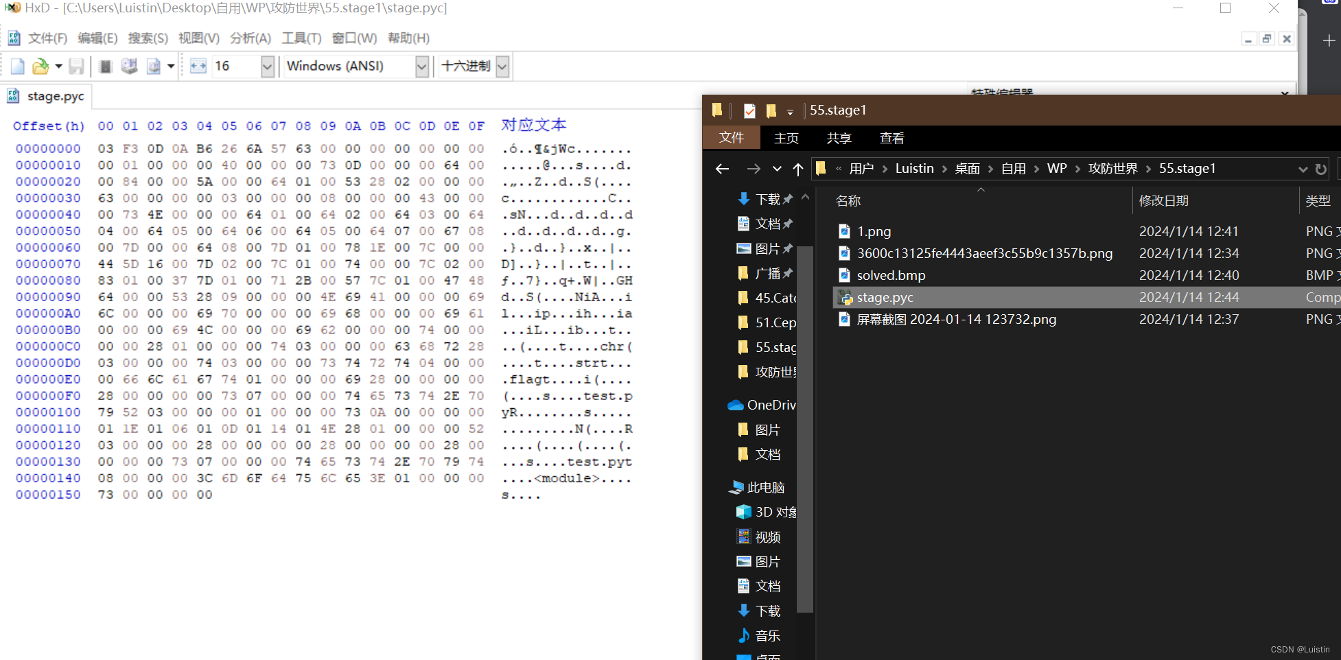 [CTF-攻防世界]stage1_攻防世界 stage1-CSDN博客