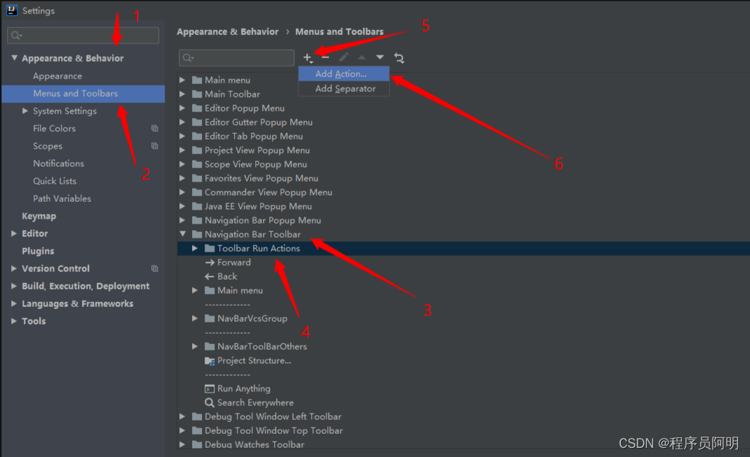 IDEA、Pycharm的前进、后退添加到工具栏以及快捷键的设置_idea设置前进后退-CSDN博客