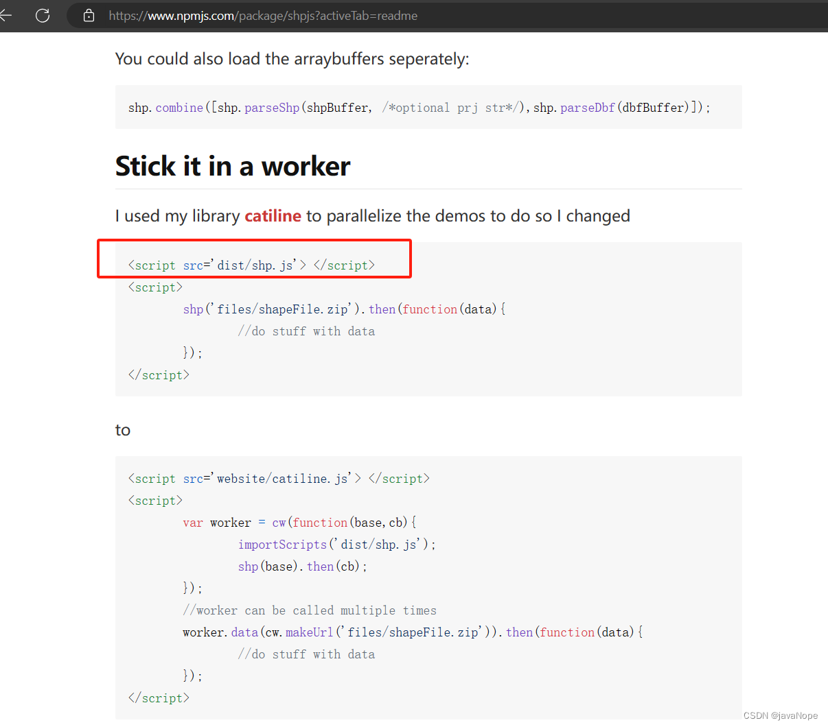 vue3成功引入shpjs的方法-CSDN博客