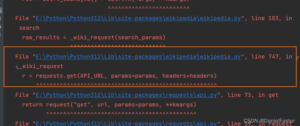 解决使用wikipedia出现的问题ConnectionError: HTTPConnectionPool(host=‘en.wikipedia.org‘, port=80 ...