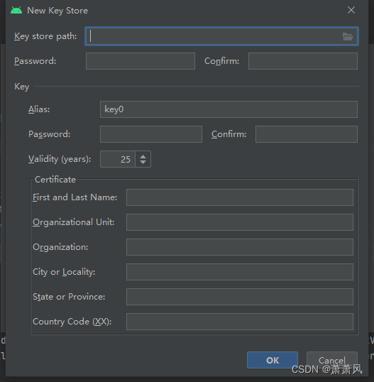 打包报错解决：KeytoolException: Failed to read key ox724yt from store “xxx.jks“: Invalid keystore ...