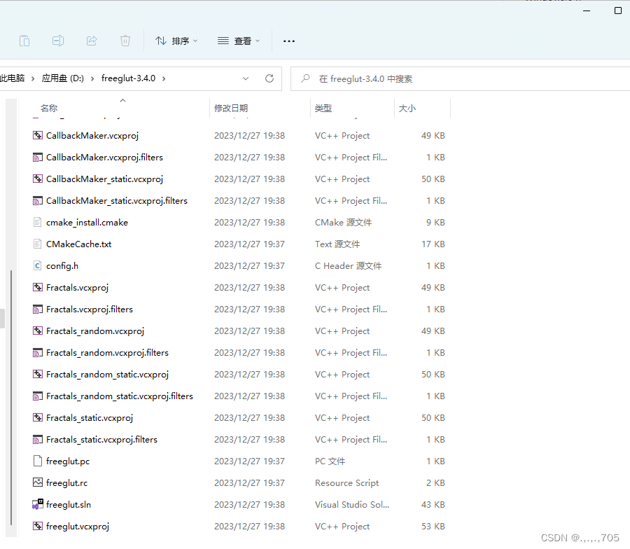freeglut编译-CSDN博客