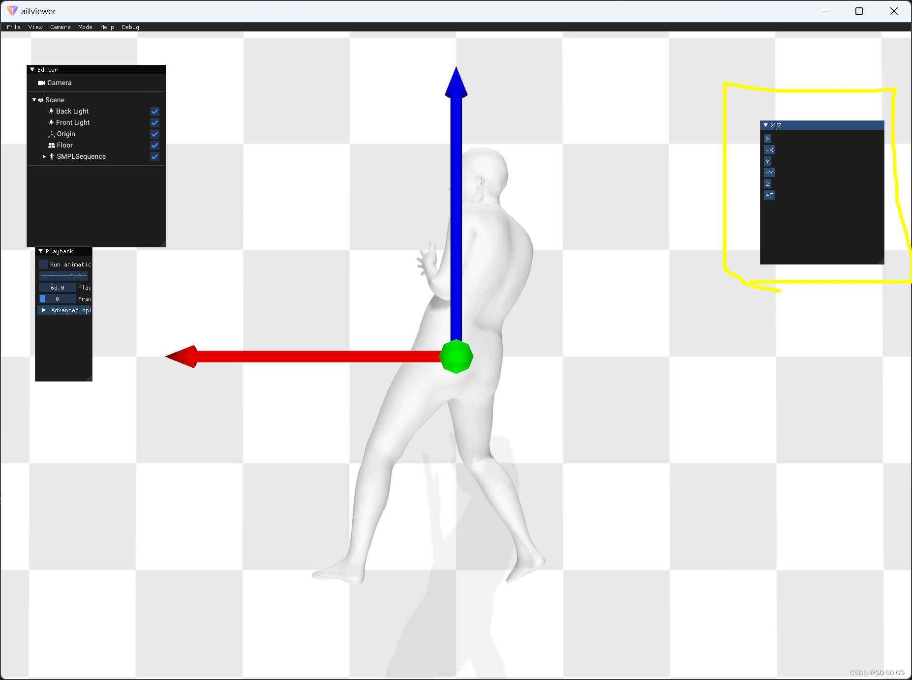aitviewer 添加转换视角（x,y,z）按钮-CSDN博客
