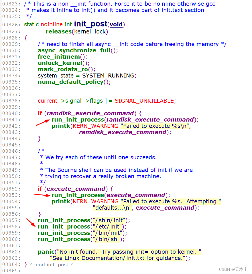 内核启动流程——init进程分析_kernel init进程-CSDN博客