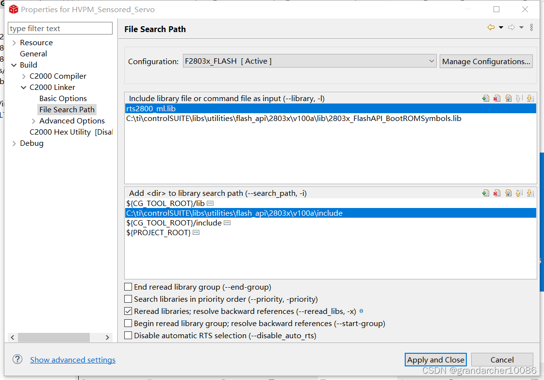 DSP TMS320F28035 片上FLASH写入/读出数据_tms320数据读取和写入-CSDN博客