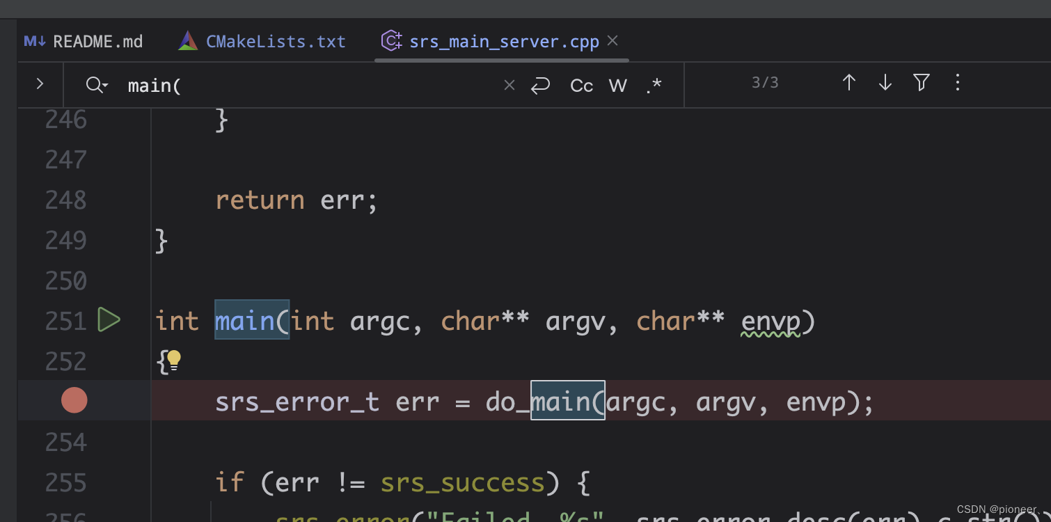 四、CLion 调试 SRS_clion srs-CSDN博客