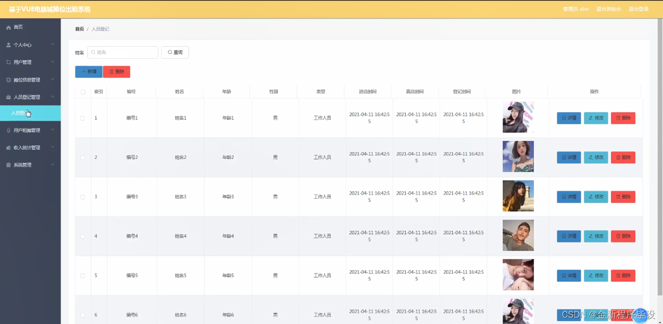 Java计算机毕业设计基于vue电脑城摊位出租系统（附源码springboot开题论文） Csdn博客