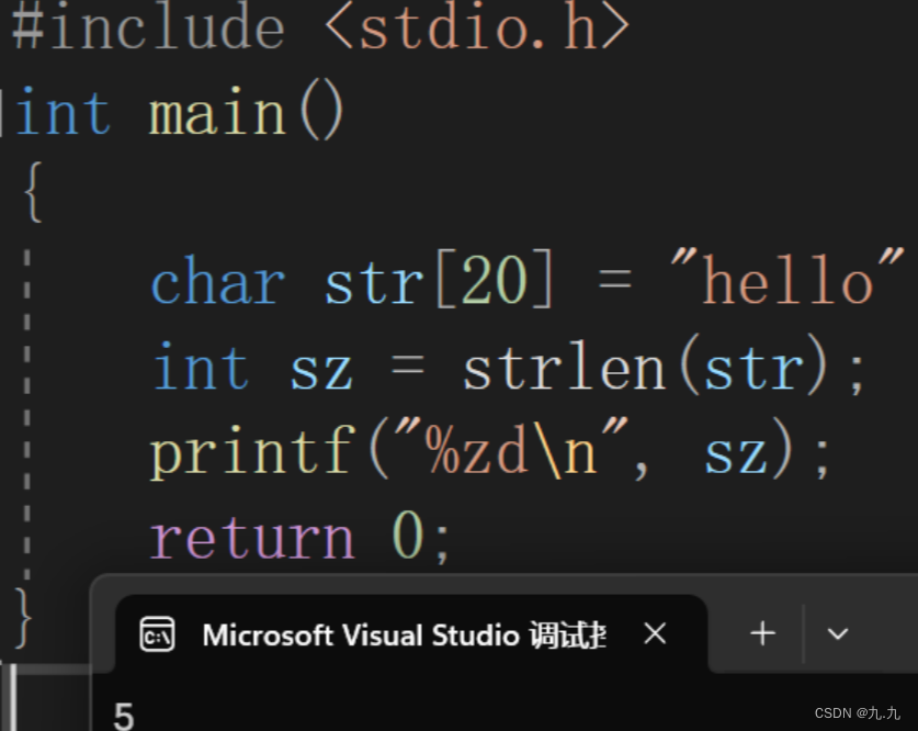 【C语言】字符和字符串（2）(sizeof和strlen)_sizeof字符串-CSDN博客
