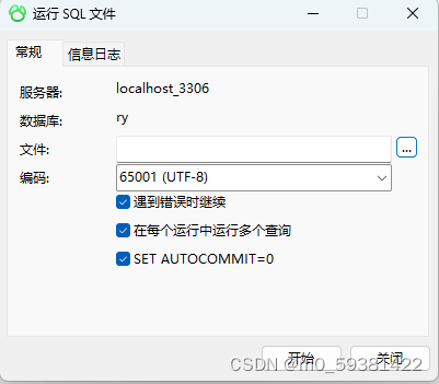 若依框架搭建-vscode（保姆级）_ruoyi搭建-CSDN博客