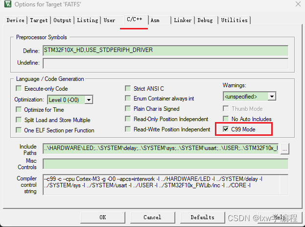 初始化结构体时，Keil中报错：expected an expression_keil 结构体初始化-CSDN博客