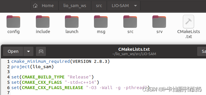【ubuntu20.04部署lio-sam算法】_ubuntu20.04 lio-sam-CSDN博客