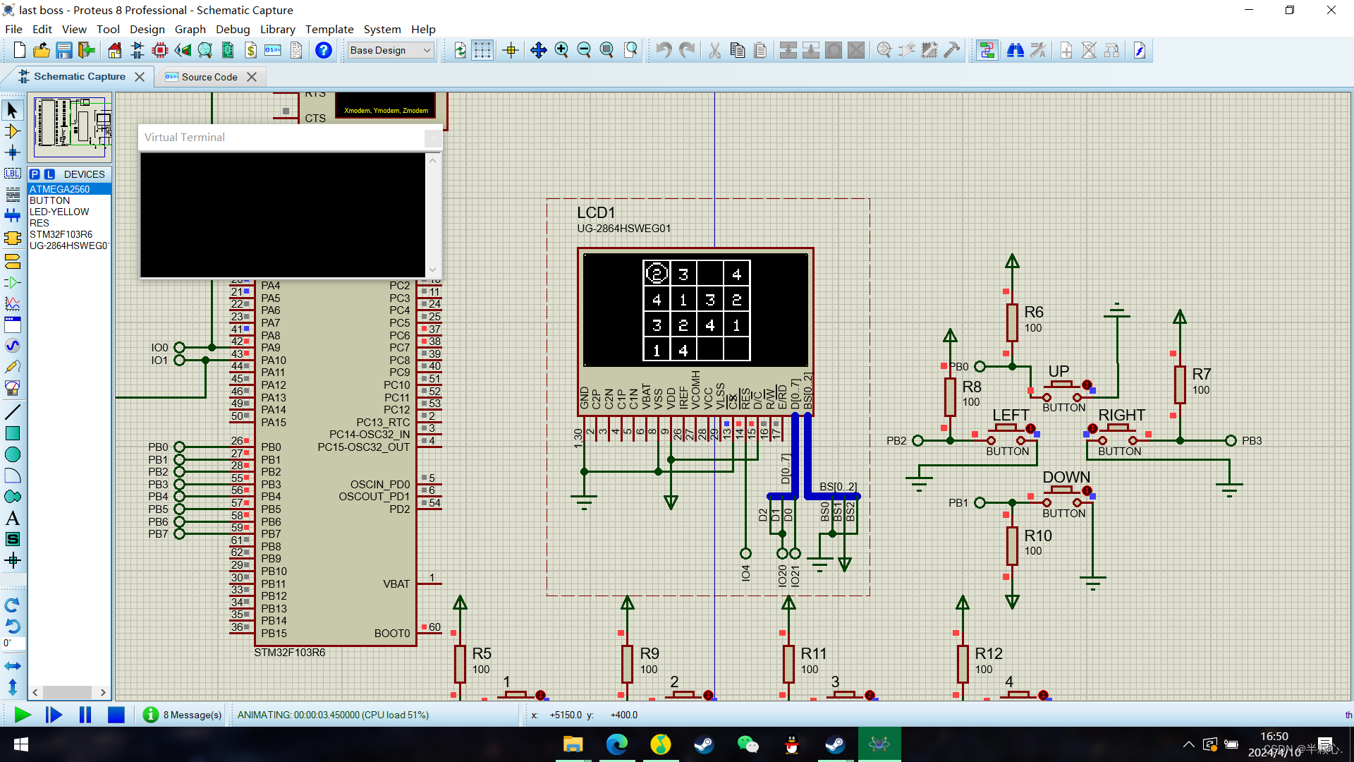 基于Arduino Mega 2560 和 STM32F103R6 在SSD1306上实现中国古代数独游戏-CSDN博客