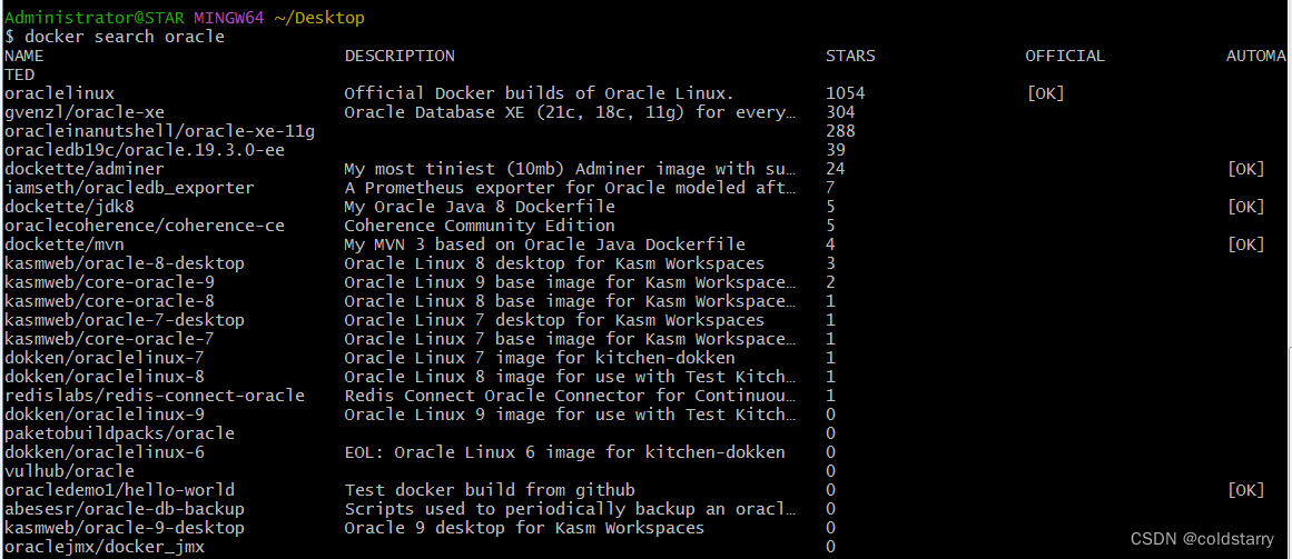 sheng的学习笔记-docker部署数据库oracle，mysql，支持windows和mac_docker部署oracle-CSDN博客