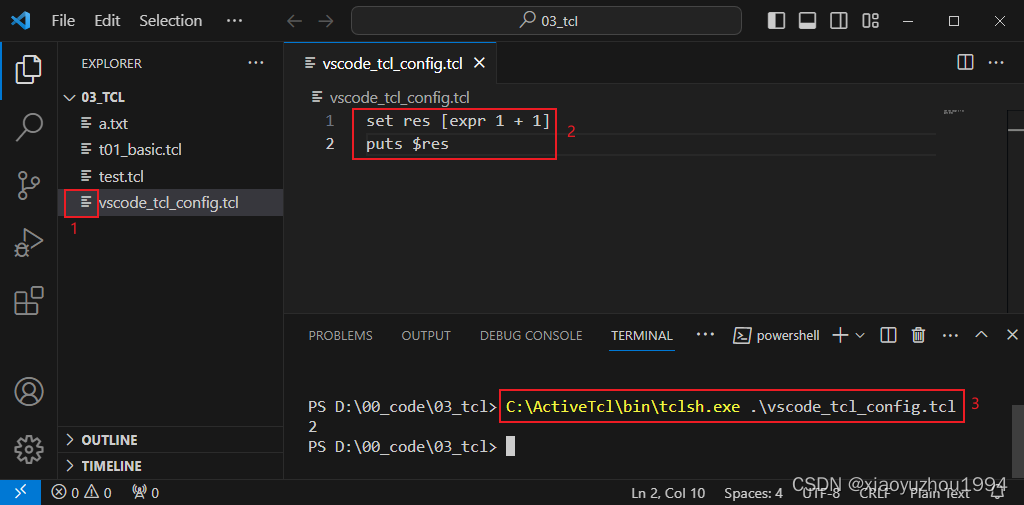 vscode 配置tcl开发环境_activestate tcl-CSDN博客