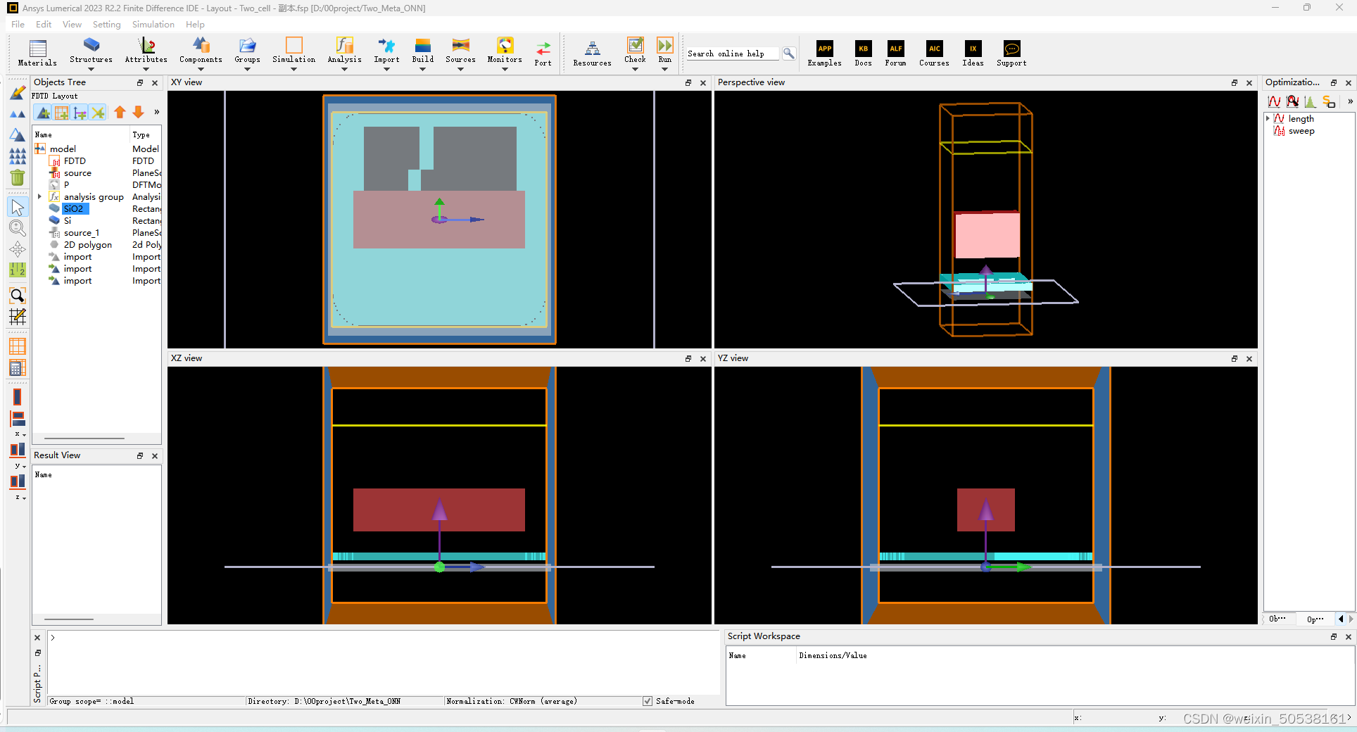 Ansys Lumerical FDTD 导入Image import 模拟对象_lumerical怎么导入点建立模型-CSDN博客