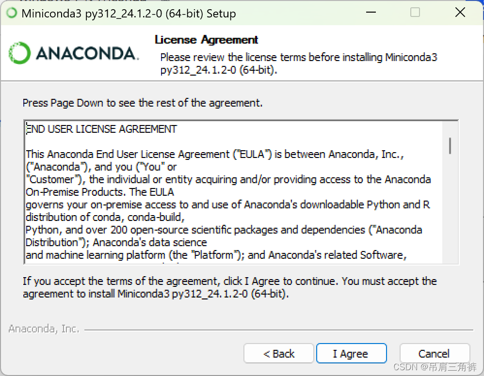 windows上使用conda_windows conda-CSDN博客