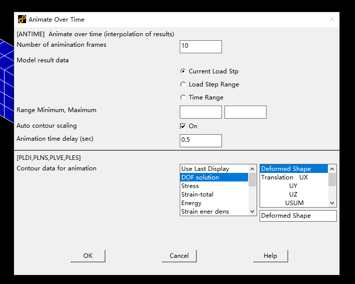 ansys apdl中出动图_ansys导出动画-CSDN博客
