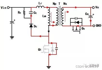 ZVS Flyback(零电压开通反激变换器)_zvs反激-CSDN博客