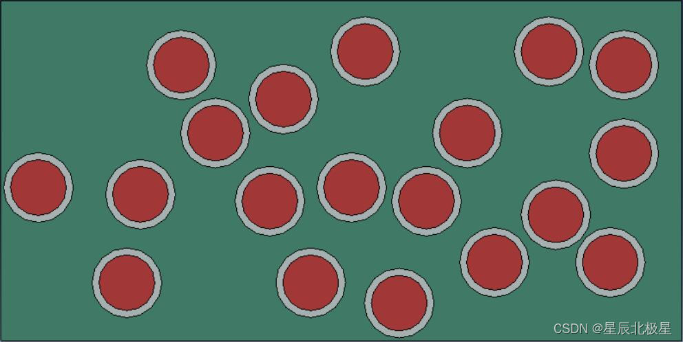 ABAQUS PYTHON 用35行代码生成二维随机颗粒模型_abaqus颗粒二维-CSDN博客