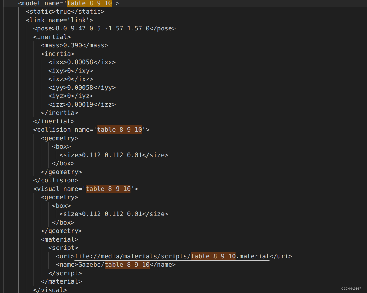 ubuntu20.04 在gazebo中贴图二维码_ros noetic ar-track-alvar-CSDN博客