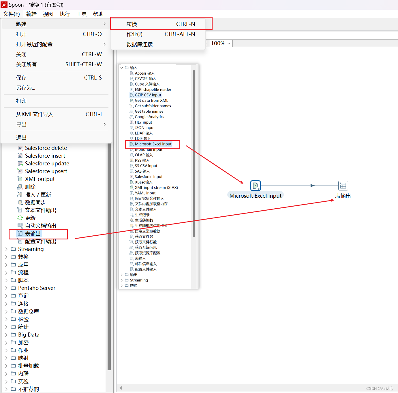 【ETL】- kettle操作Excel数据转换MySQL数据_kettle工具讲excel文件转换为sql文件-CSDN博客