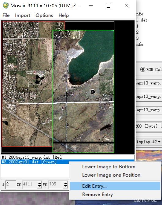 ENVI CLASSIC进行图像镶嵌_envi classic遥感图像镶嵌-CSDN博客