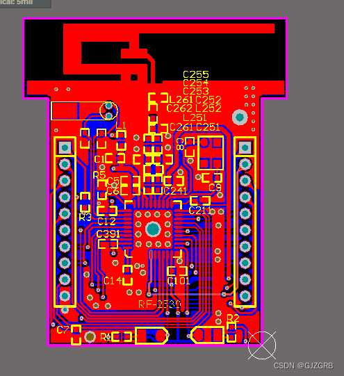 基于cc2530芯片设计 Zigbee最小系统核心控制板硬件原理图pcb工程文件,ad09设计的硬件工程文件cc2530原理图ad版本 Csdn博客