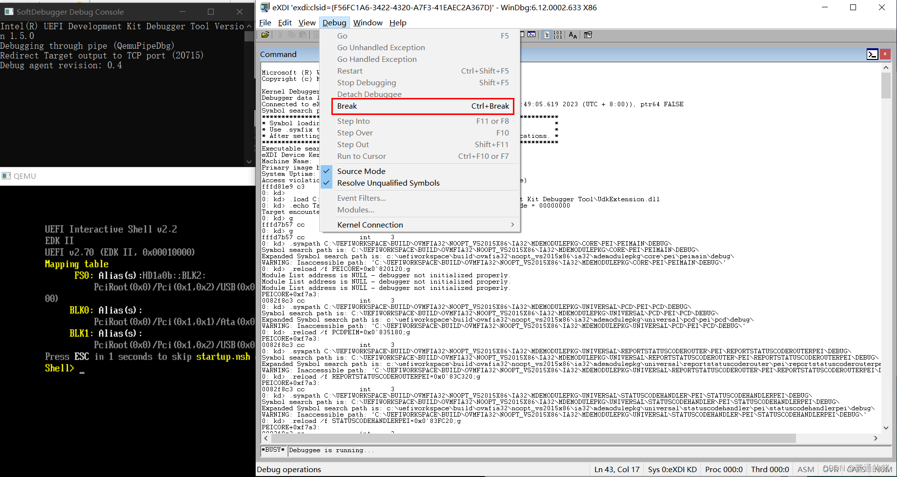 【UEFI】Windows下调试UEFI程序_windowsuefi程序-CSDN博客