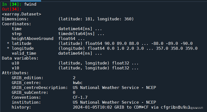 【python】python读取FNL-grib2文件遇到cfgrib.dataset.DatasetBuildError问题的解决方法_cfgrib.dataset ...
