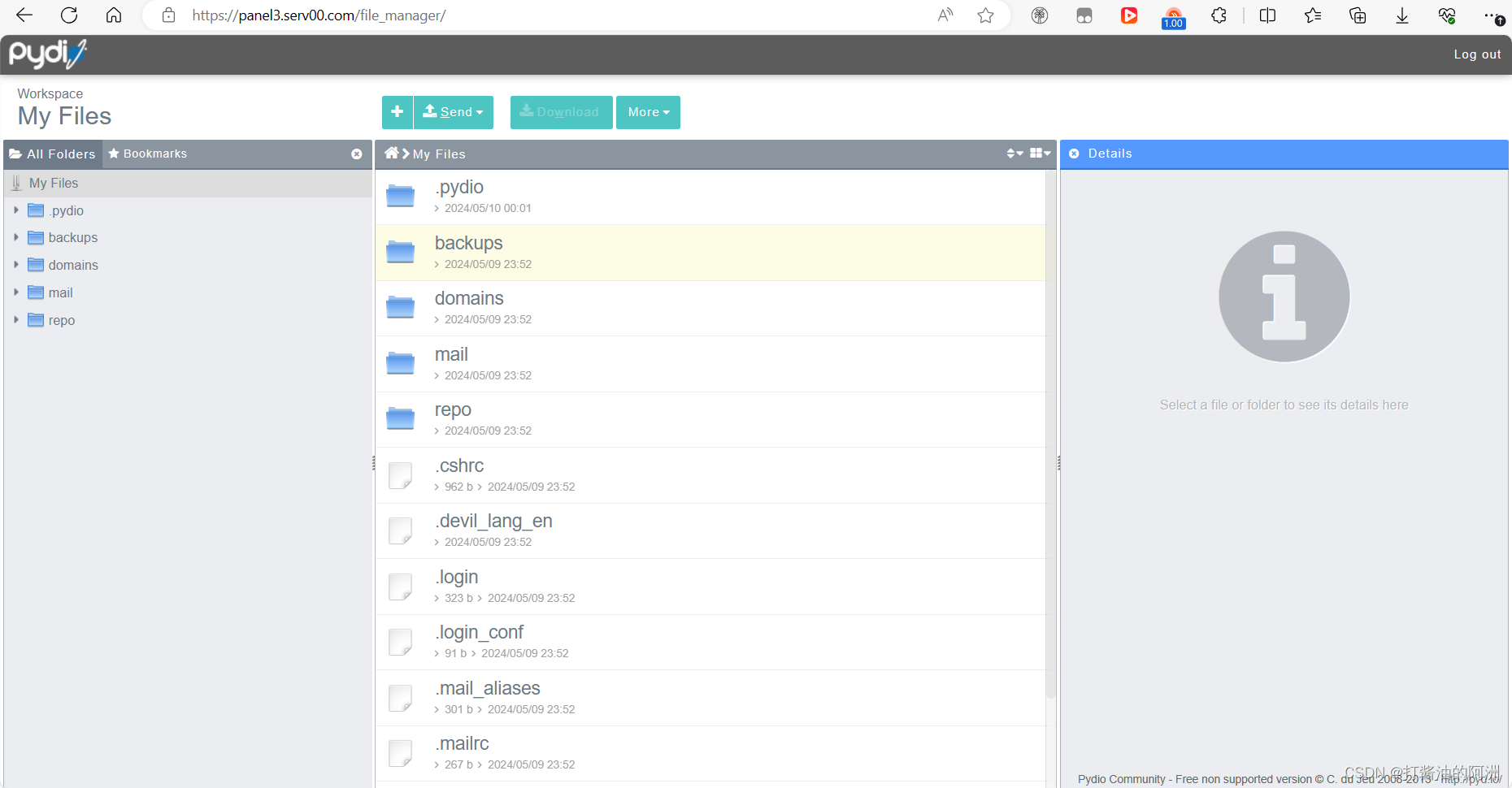 0基础小白注册免费虚拟主机 — 搭建自己的网站_serv00-CSDN博客